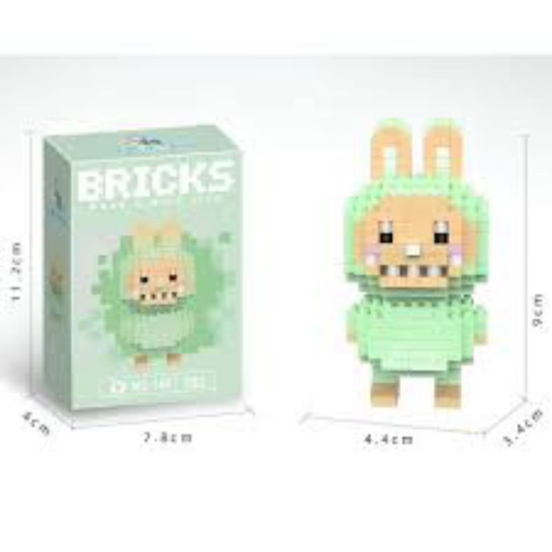 Jual Lego Labubu Blok Susun Bangunan DIY Nano Bricks | Shopee Indonesia