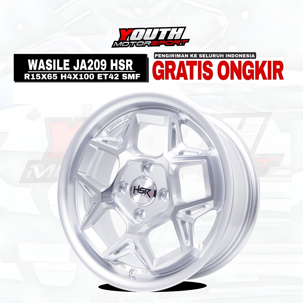 Jual VELG R15 HSR WASILE COCOK UNTUK AGYA,SIGRA,CALYA,BRIO DLL | Shopee ...