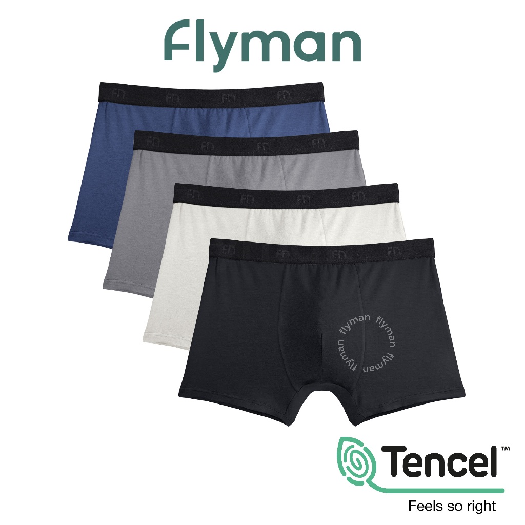 Jual Flyman Tencel Boxer 1 pcs FM 3056 | Shopee Indonesia