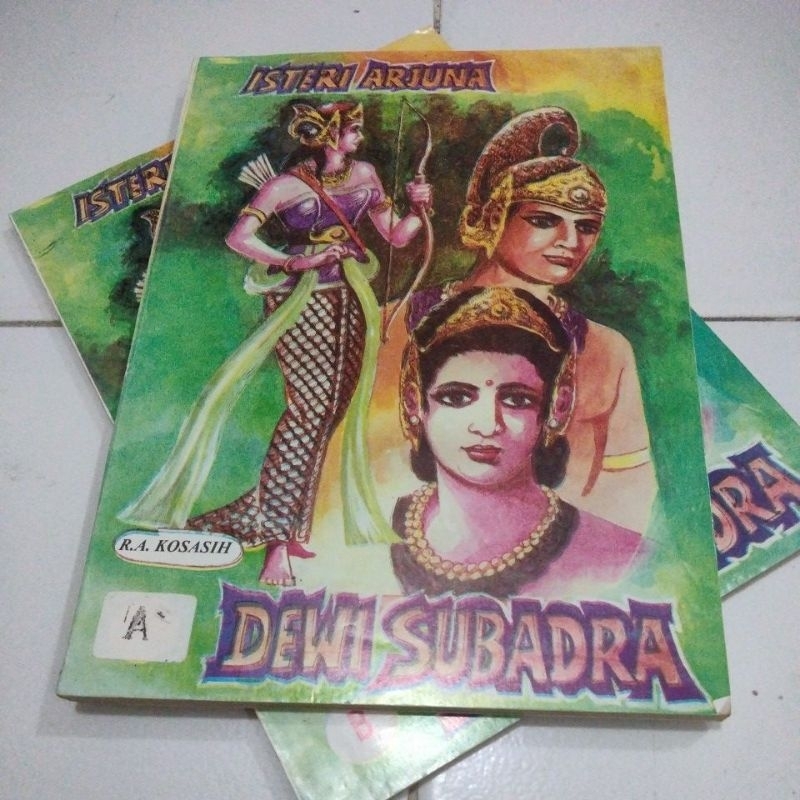 Jual Komik Wayang Isteri Arjuna Dewi Subadra A-B TAMAT | Shopee Indonesia