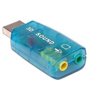 Jual Sound Card 3D Adapter USB 5.1 Channel External Soundcard Audio USB ...