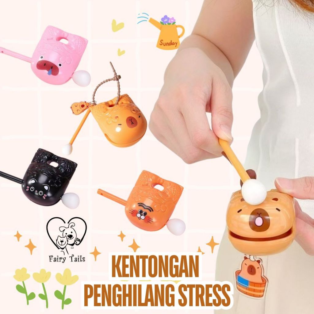 Jual Mainan Kentongan Penghilang Stres Model Kartun Lucu Stress ...