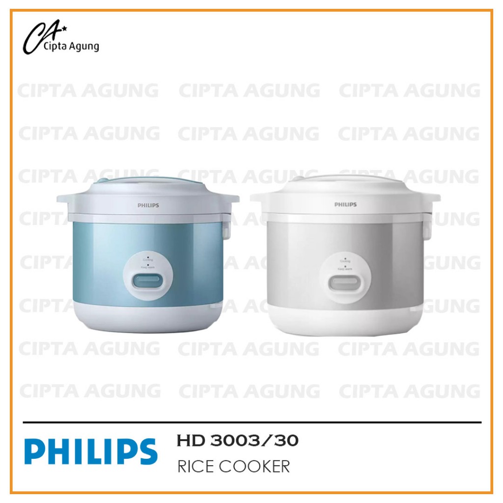 Jual PHILIPS RICE COOKER HD3003 HD-3003 HD 3003 GREY ABU PINK BLUE BIRU ...