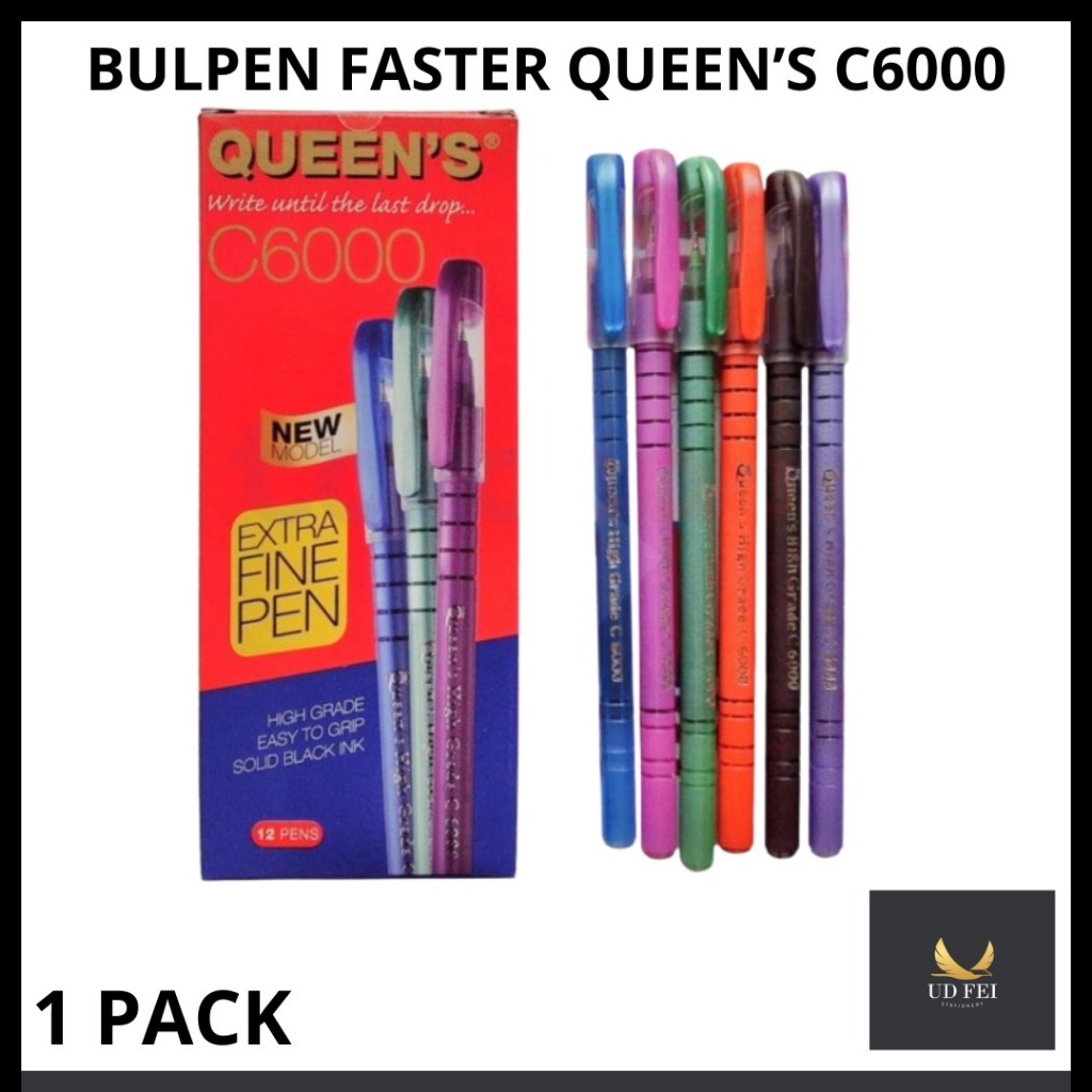 Jual (1 PACK= 12 PCS) Bulpen FASTER/ Bulpen Faster queens/ Bulpen ...