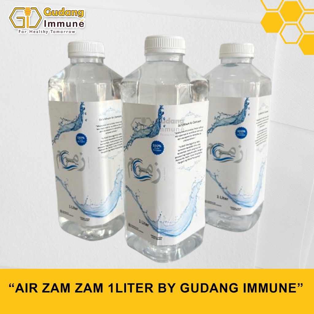 Jual Air Zam Zam 1 Liter , Original, Oleh-Oleh Haji/Umroh - Yalla Mart ...
