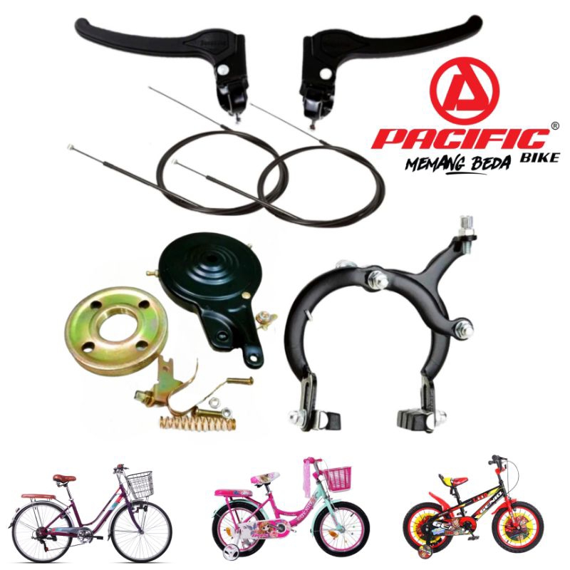 Jual 1 set komplit rem sepeda anak kecil 12 16 18 inche ubrake / set ...
