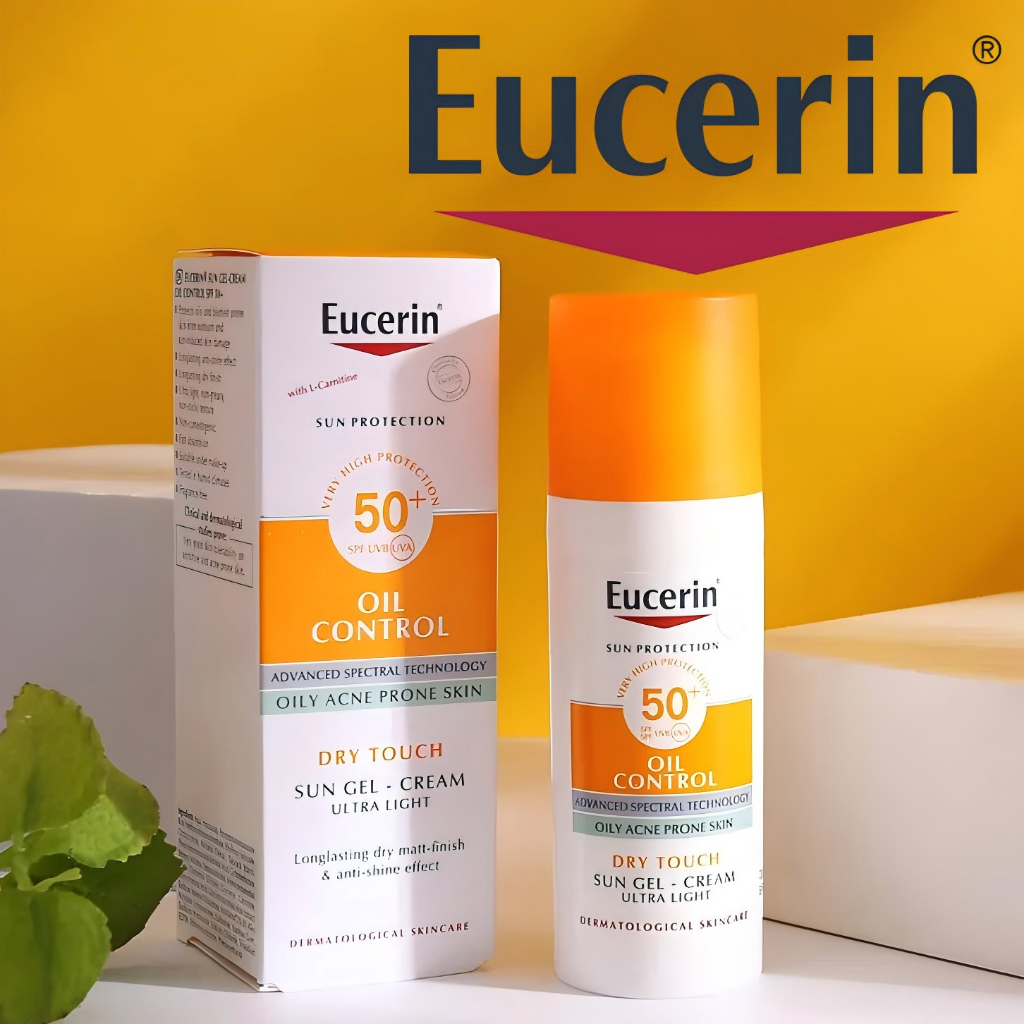 Jual Eucerin Sunscreen SPF 50+Tabir Surya Wajah Perlindungan UVA/UVB ...