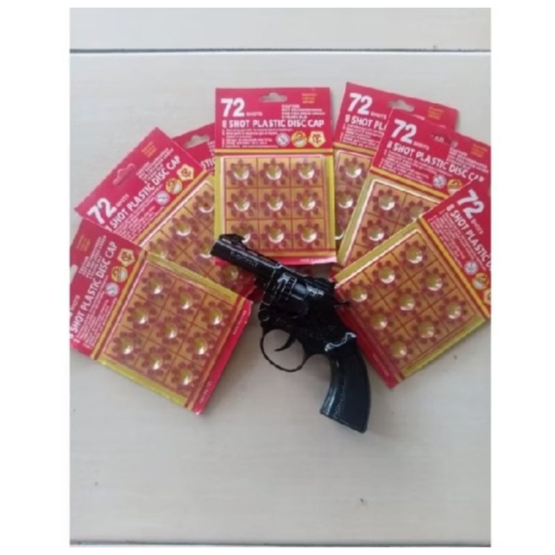 Jual peluru dompis ring cap mainan pistol jadul doblis dompis cap gun ...
