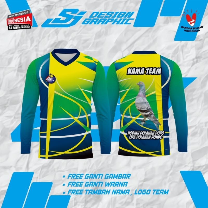 Jual Jersey Merpati Custom Full Printing | Shopee Indonesia