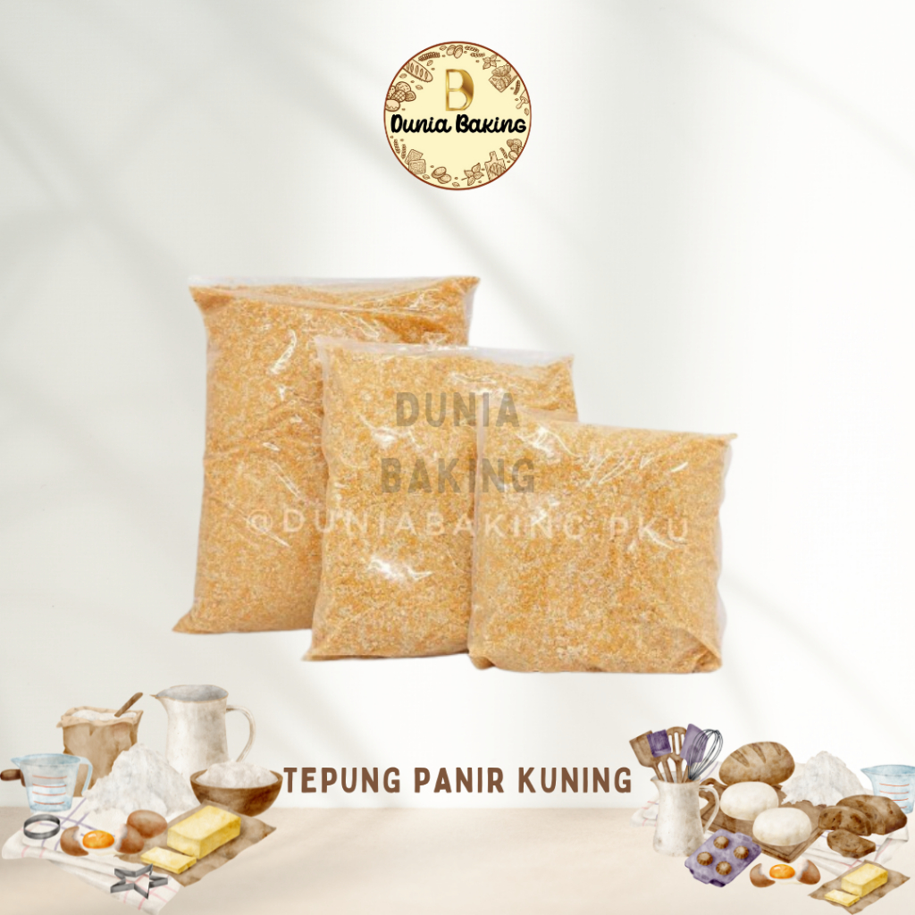 Jual Tepung Panir Kuning Halus 1kg | Tepung panir | Shopee Indonesia