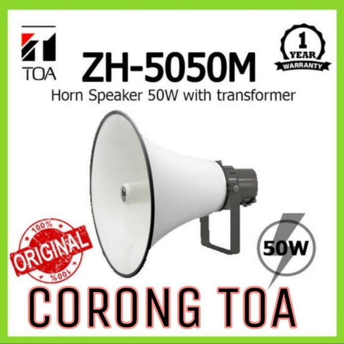 Jual Speaker Corong TOA ZH-5050 M Original Horn TOA ZH 5050M 50 Watt | Shopee Indonesia
