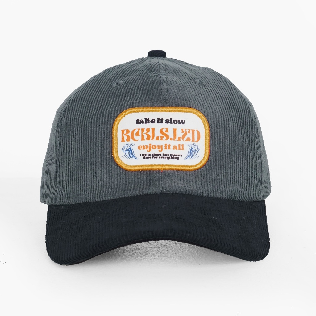 Jual RCKLS. Polo Cap | Topi Pria Corduroy Rckls Take It Slow | Shopee ...