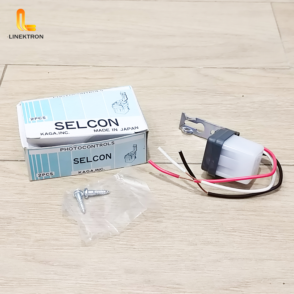 Jual SELCON PHOTO CELL SENSOR CAHAYA SAKLAR OTOMATIS SIANG MALAM 220V ...