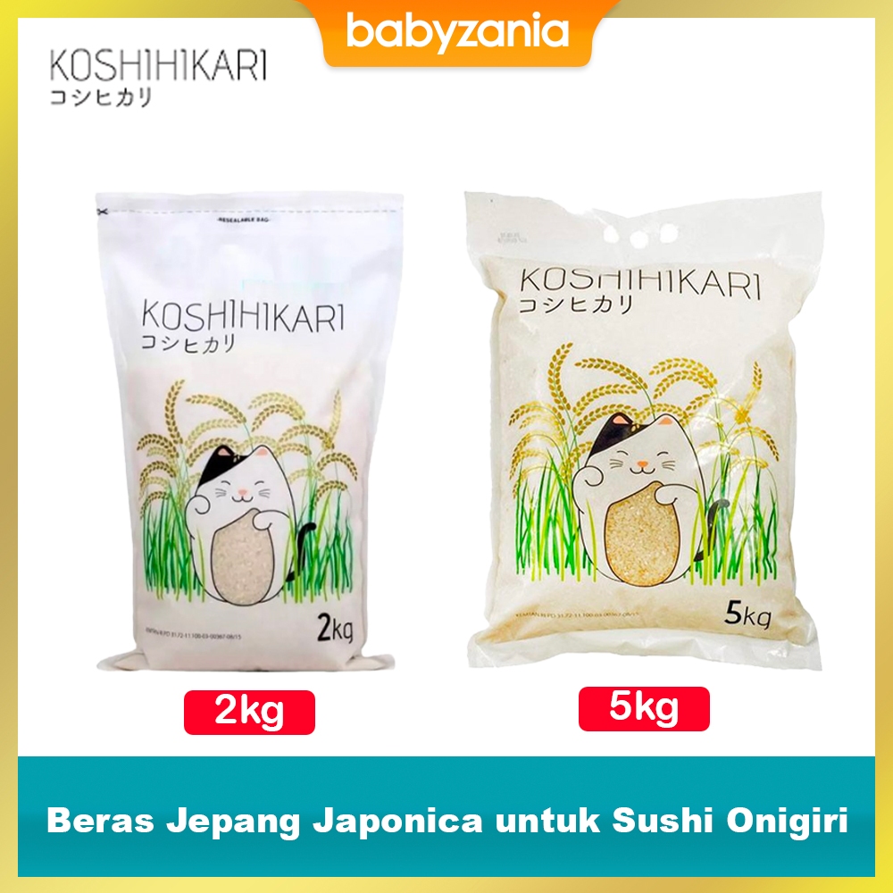 Jual Koshihikari Koshikari Beras Jepang Japonica untuk Sushi Onigiri ...