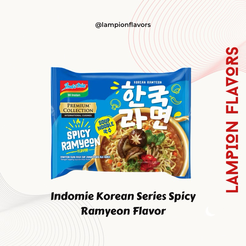 Jual Indomie x New Jeans Premium Collection Korean Series Spicy Ramyeon Flavor | Shopee Indonesia