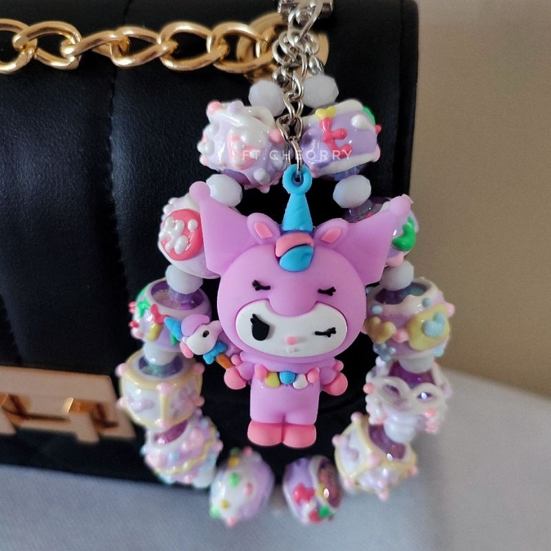 Jual BAGCHARM MANIK LUXURY PAINTING KUROMI LABUBU HARRY POTTER MIKU ...