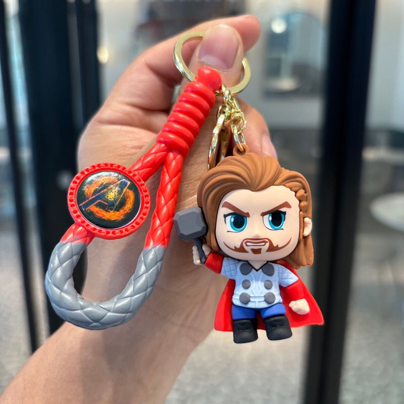 Jual Marvell keychain Mainan avengers hulk ironman thor captain america ...