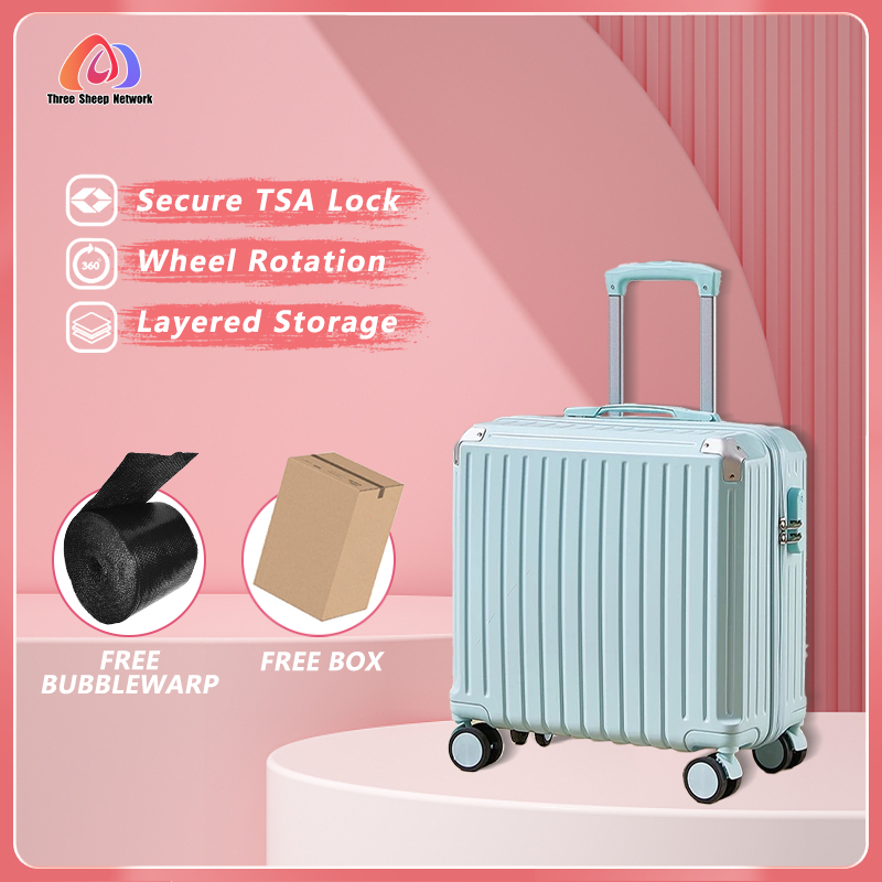 Jual 【Three Sheep Network】Promo Koper A981 Koper Cabin Ukuran Size 18 ...