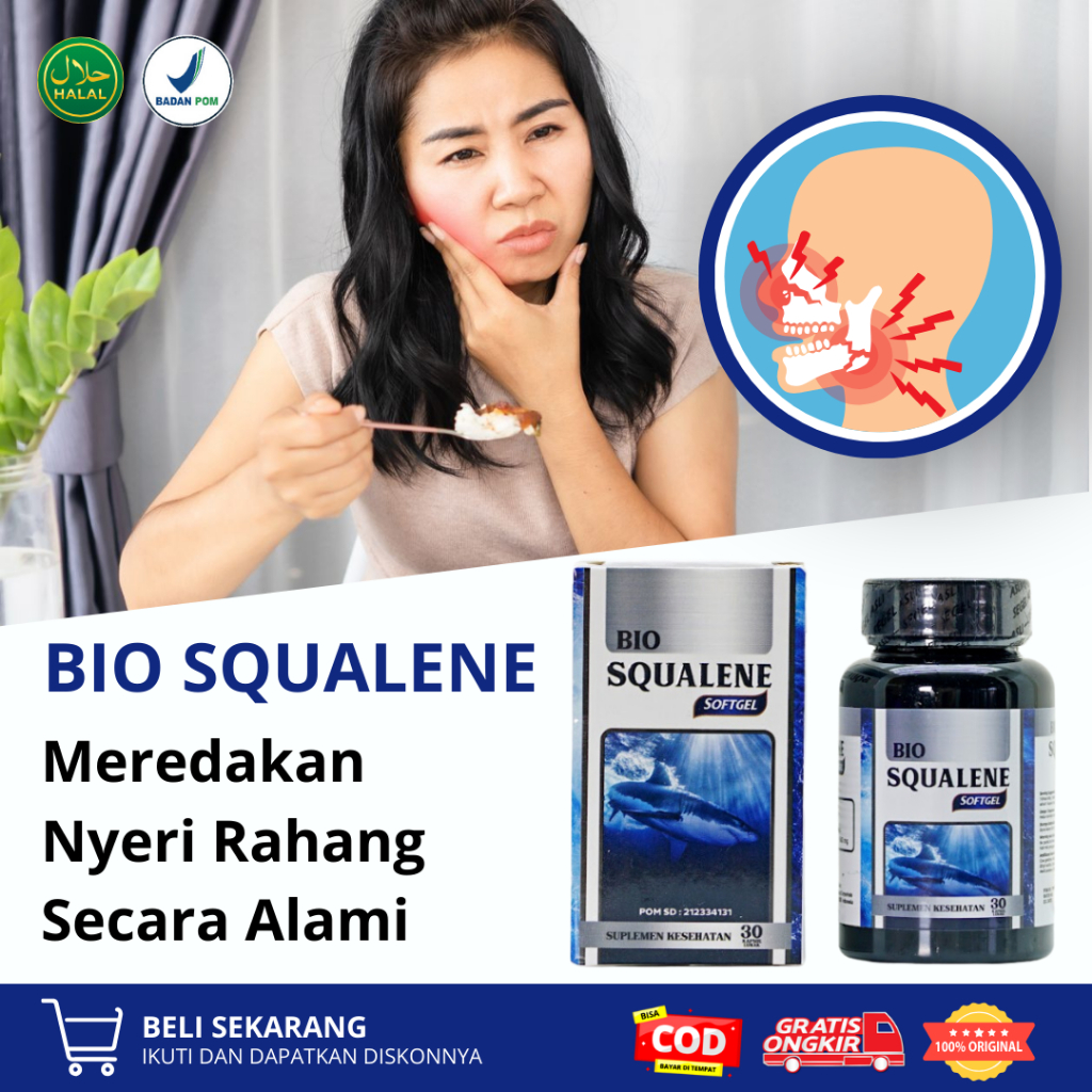 Jual Bio Squalene Obat Herbal Nyeri Rahang Susah Mangap Nyeri Wajah ...