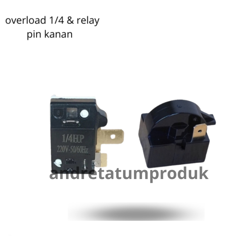 Jual Relay Ptc Overload 1/4 freezer | Shopee Indonesia