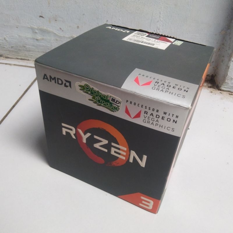 Jual amd ryzen 3 2200g second full set dus normal | Shopee Indonesia