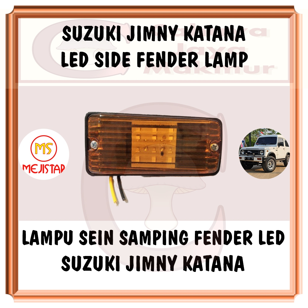 Jual SET Lampu Sein Sen Signal Riting Side Fender Samping Kecil Spakbor Spackboard Led Suzuki ...