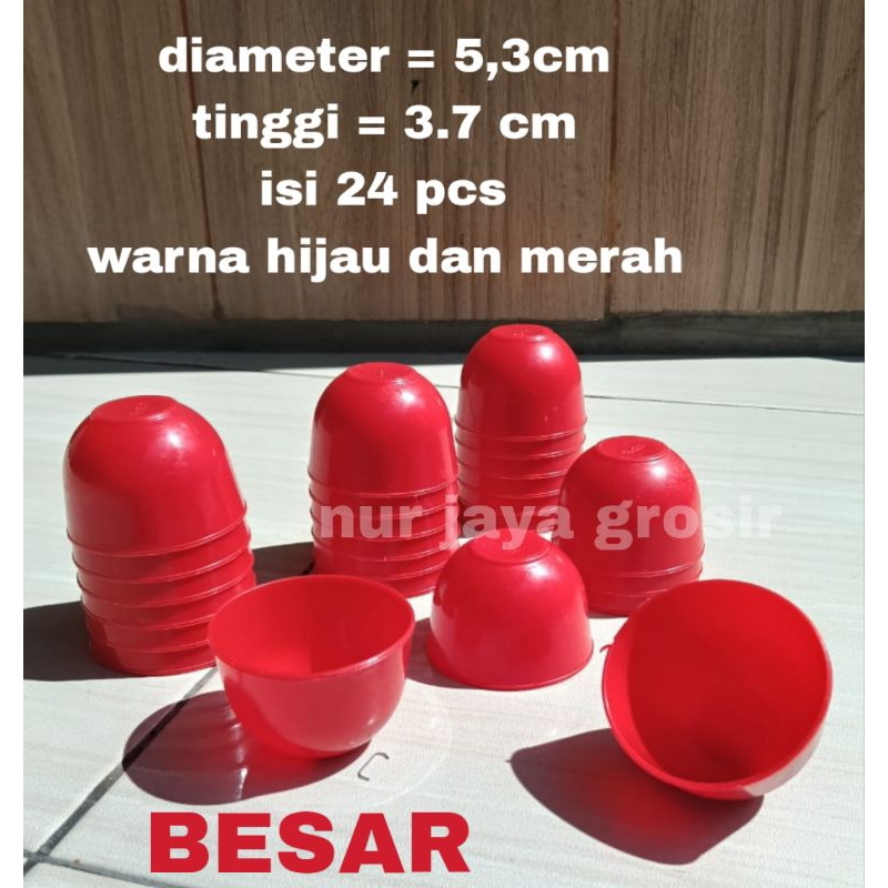 Jual GROSIR 36 -24 PCS CETAKAN KUE TALAM / MANGKOK/ DIMSUM/ PUDING ...