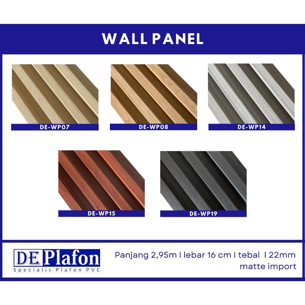 Jual De Plafon - Wall Panel WPC | 3D Wood Panel WPC | Shopee Indonesia