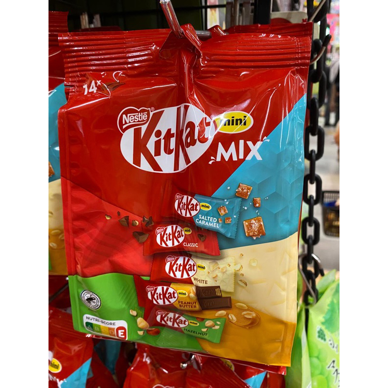 Jual Kit Kat mini mix rasa salted caramel, classic, white, peanut ...