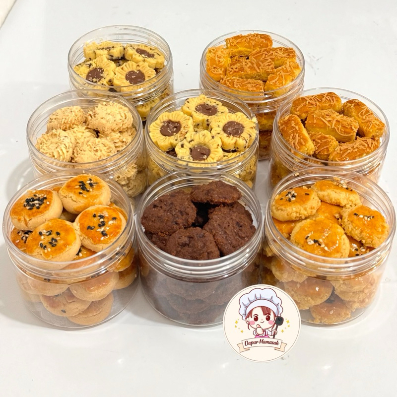 Jual DM - Paketan 3 Toples Kue Kering 400ml / Kue Paket Murah / Kue Paket Hari Raya Idul Fitri ...
