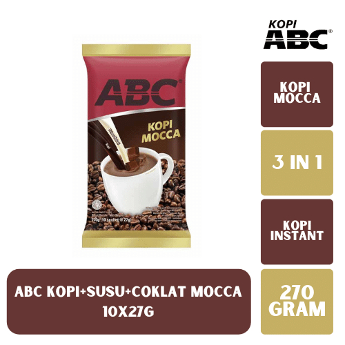 Jual Kopi ABC Mocca isi 10 sachet abc moka | Shopee Indonesia