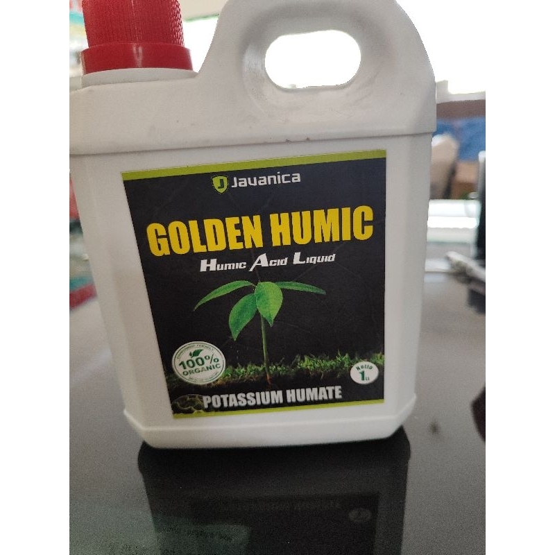 Jual PUPUK CAIR GOLDEN HUMIC ASAM HUMAT 100% ORGANIK Produk JAVANICA ...