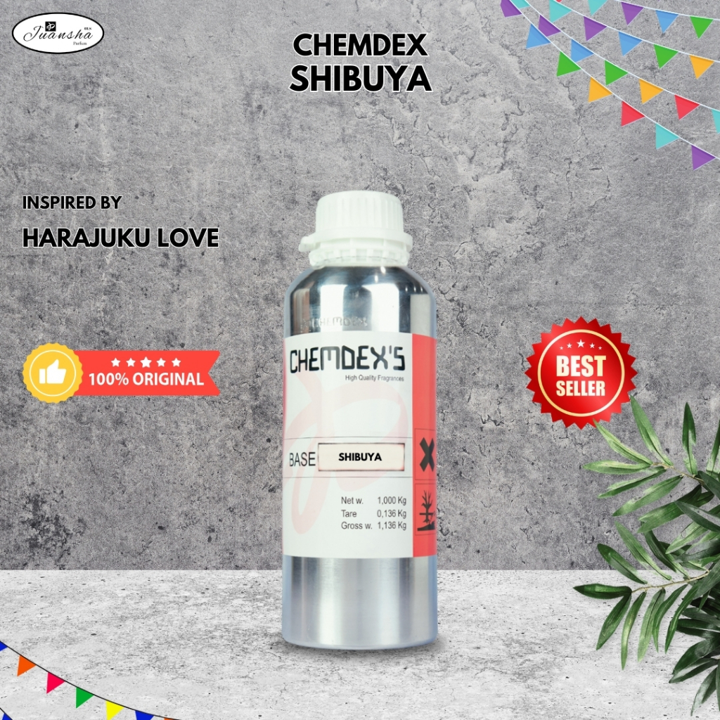 Jual bibit parfum murni SHIBUYA CHEMDEX'S 1KG SEGEL | Shopee Indonesia