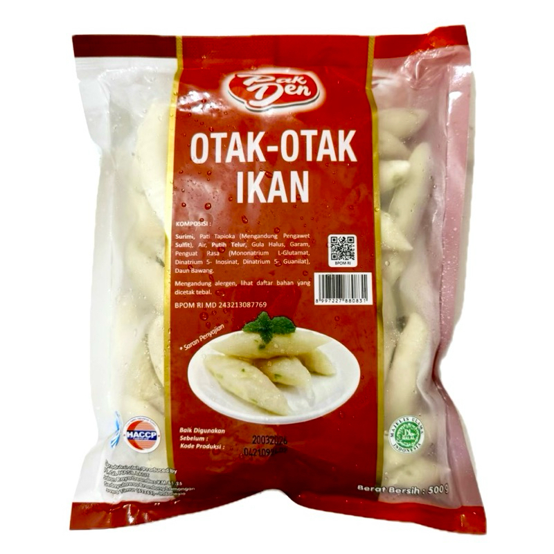 Jual Pak Den Otak Otak Ikan 500g | Shopee Indonesia