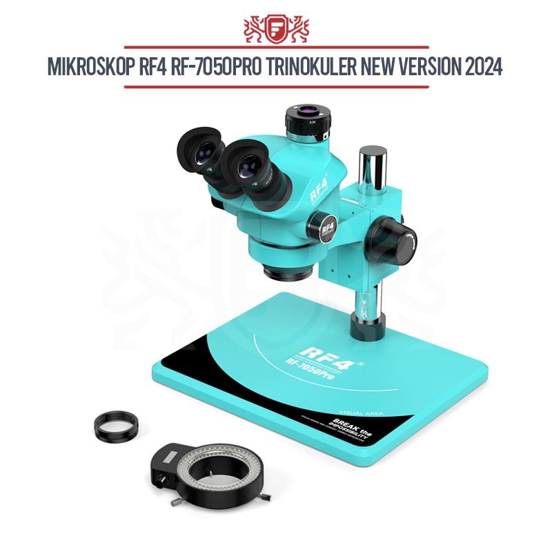 Jual Mikroskop Trinokuler RF4 RF7050 PRO Original NEW VERSION 2025 ...
