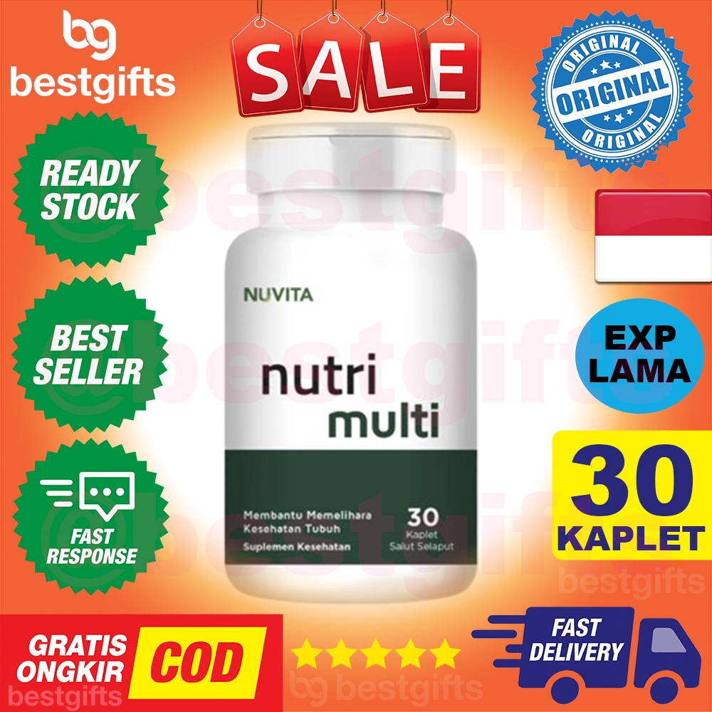 Jual NUVITA NUTRI MULTI MULTIVITAMIN DAN MINERAL ZINC MEMBANTU ...