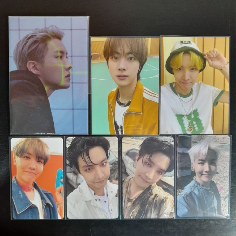 Jual Photocard PC BTS J-hope Hoseok Hobi Seokjin Jin Butter JITB LD M2U | Shopee Indonesia
