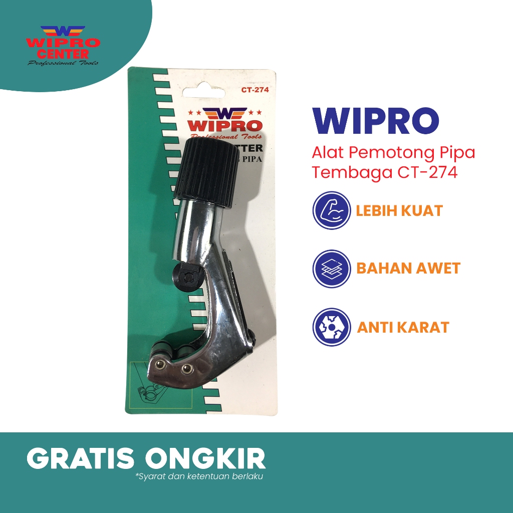 Jual WIPRO CT-274 (4- 28MM) Alat Pemotong Pipa Tembaga / PIPE/TUBE ...