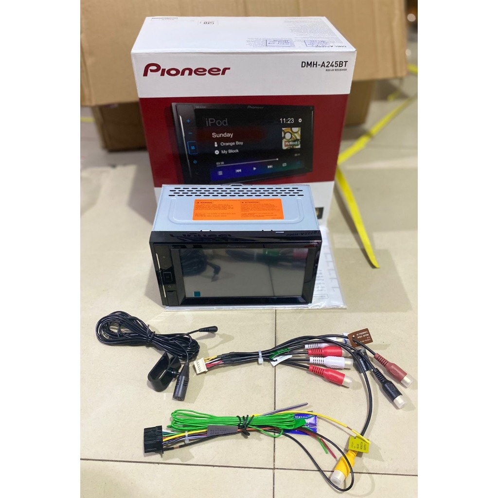 Jual Head unit pioneer dmh a245bt - pioneer dmha245bt - pioneer dmh245 bt | Shopee Indonesia