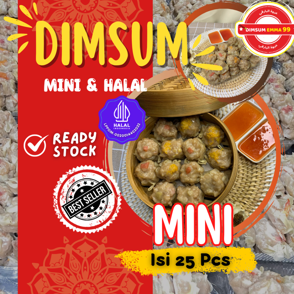 Jual NEW!! Kemasan Twinwal Dimsum Mini isi 25 pcs Varian Hemat - Gratis ...