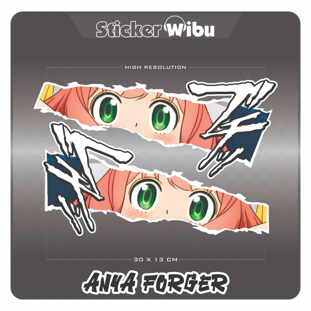 Jual STICKER PRINTCUT MATA ANIME / MOTOR / MOTIF 8 / STIKER / SEMUA ...