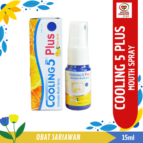 Jual COOLING 5 PLUS MOUTH SPRAY 15ML / SARIAWAN | Shopee Indonesia