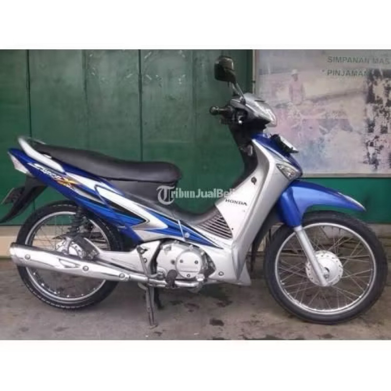 Jual fullset halus kasar supra x 125 lama hitam biru silver | Shopee ...