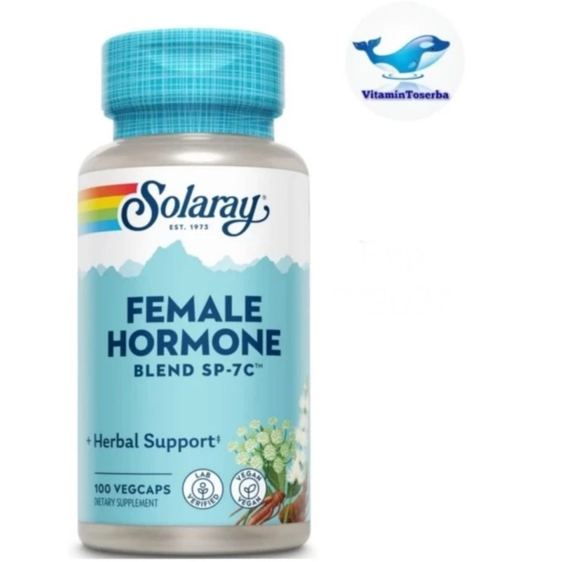 Jual Solaray Female Hormone Blend SP-7C 100 VegCaps | Shopee Indonesia