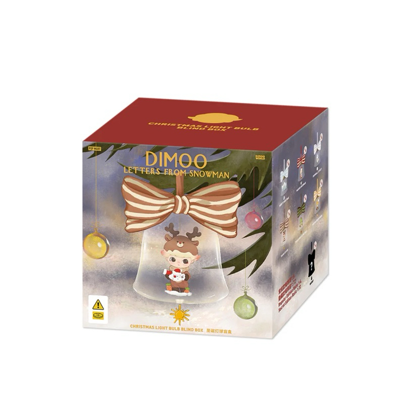Jual (Ready, Selected) Popmart Dimoo Christmas Bell Blindbox Letters ...