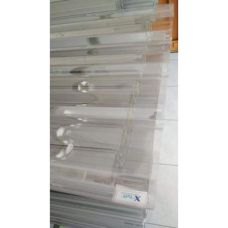 Jual Atap Spandek Bening Transparan X Tuff Trimdeck | Shopee Indonesia