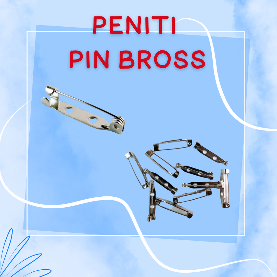 Jual PENITI UNTUK PIN DAN BROSS UKURAN 2.5cm | Shopee Indonesia