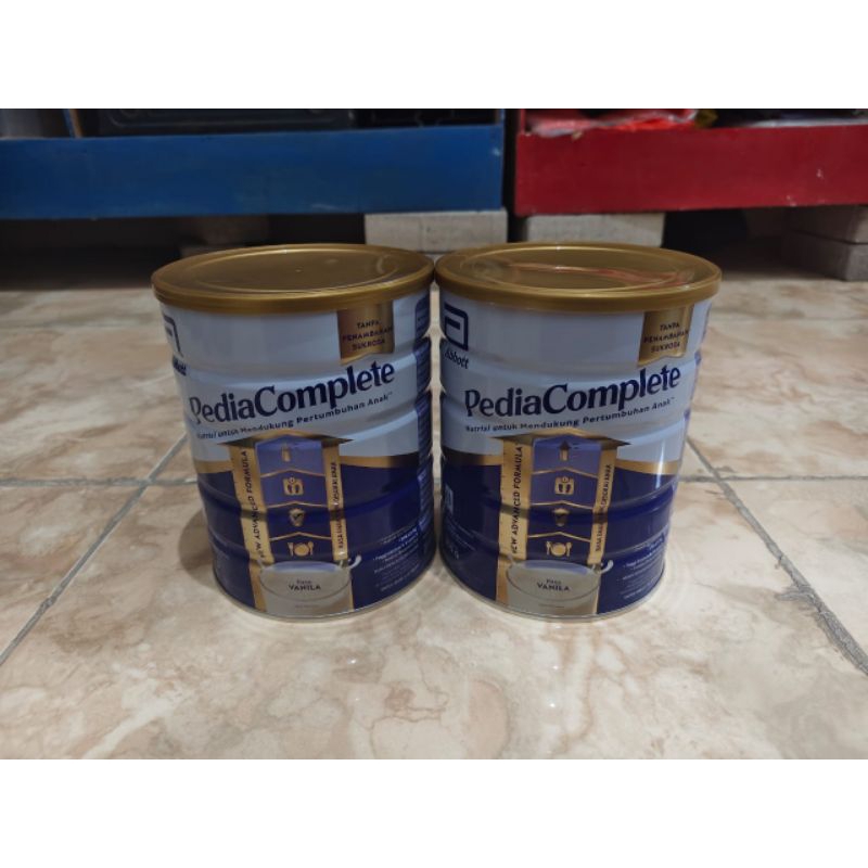 Jual PEDIASURE COMPLETE PEDIACOMPLETE 850 GRAM (ISI 2 KALENG) | Shopee Indonesia