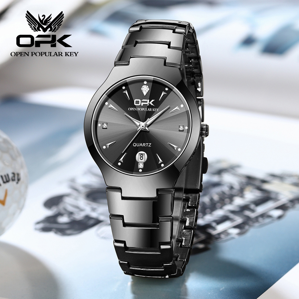 Jual OPK Jam Tangan Pria Anti Air Original Stainless Steel Luxury ...