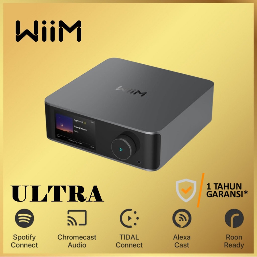 Jual WiiM Ultra Music Streamer & Digital Preamp 3.5" LCD Touchscreen ...